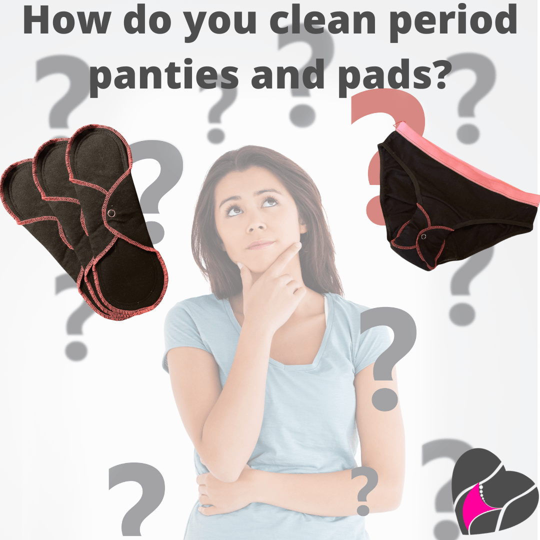 How do you clean period panties and pads? – Femdacity